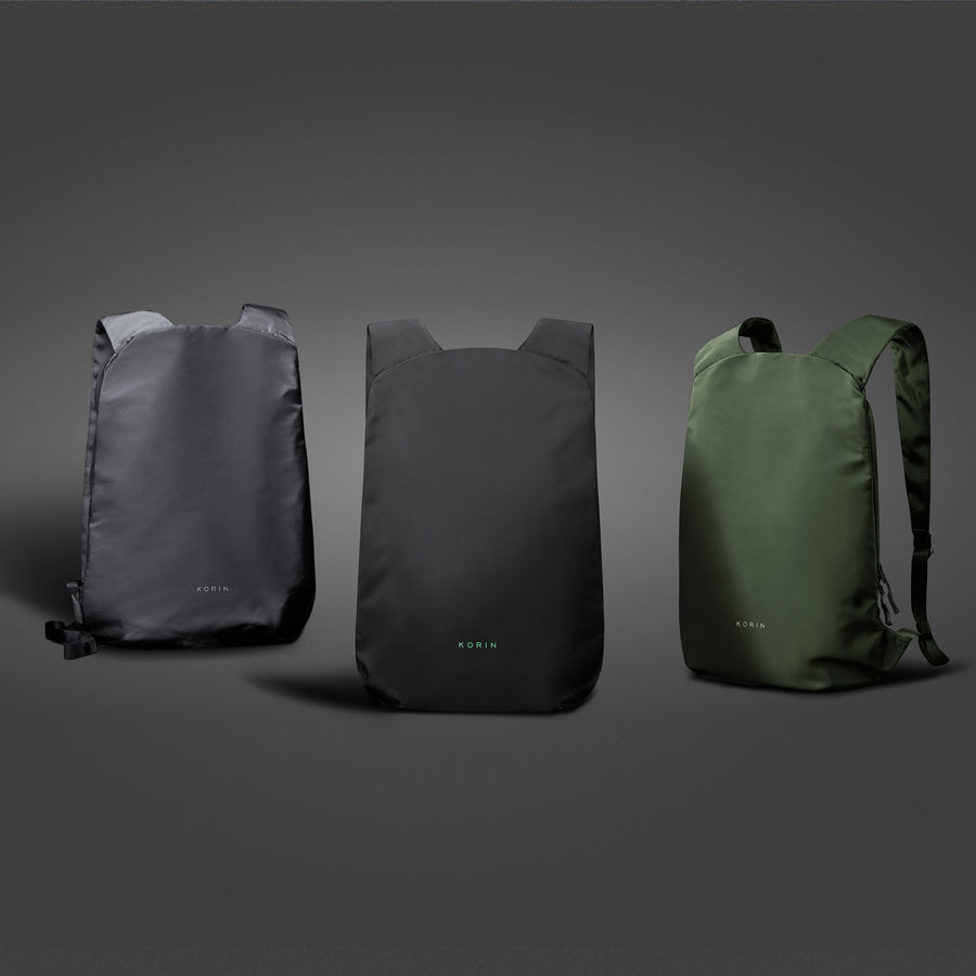 Anti-theft backpacks for travel and urban commute