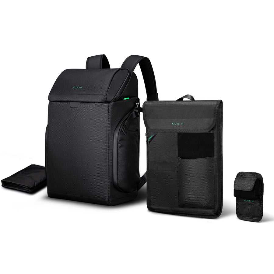 Anti-theft backpacks for travel and urban commute
